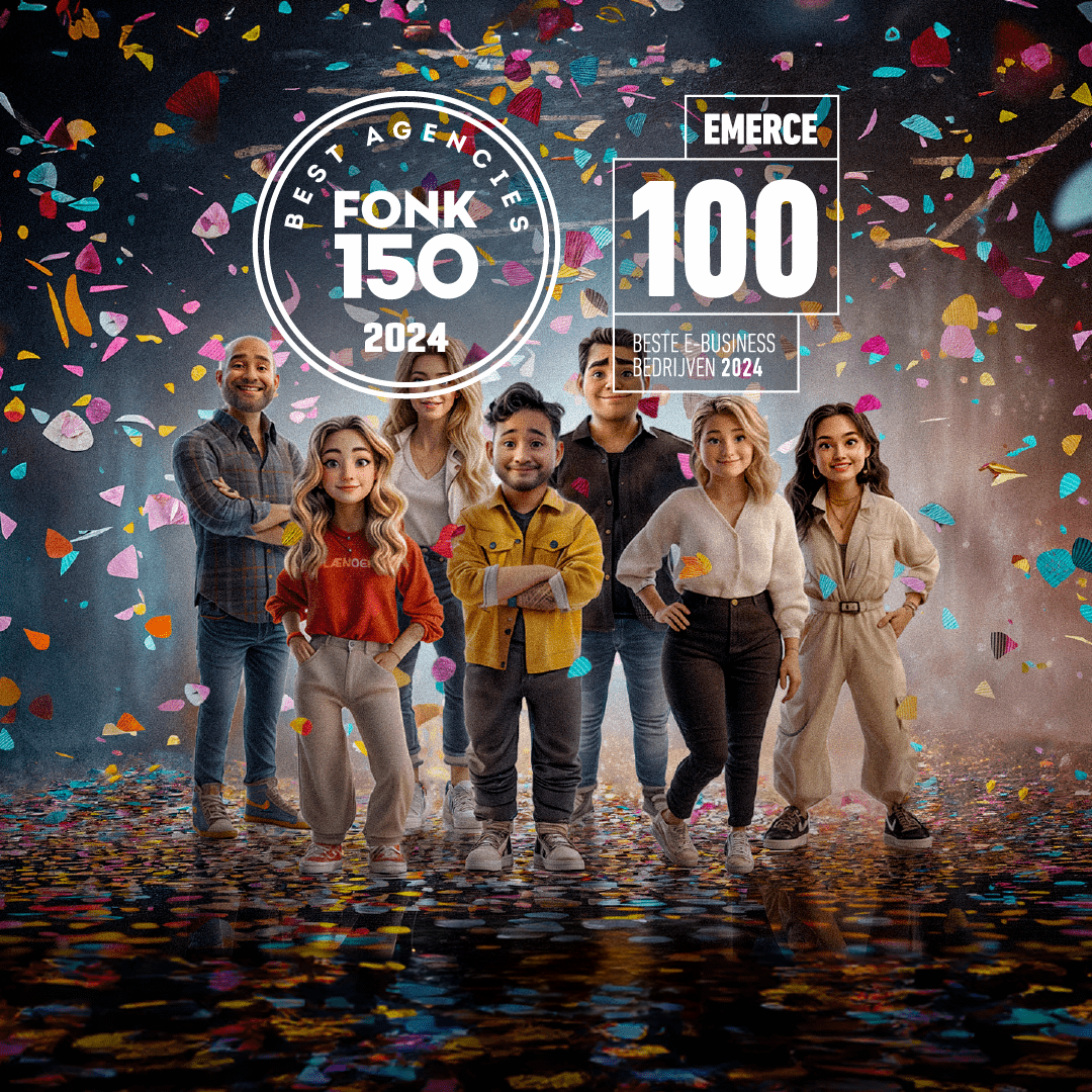 Awards voor AlienTrick - Emerce 100 & FONK150